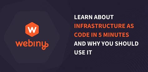 learn about infrastructure as code in 5 minutes and why you should use