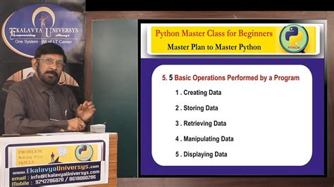 PFGC 5 5 Basic Operations Of A Computer Program Creating Storing