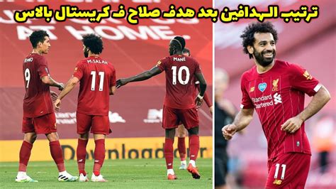 ترتيب هدافي الدوري الإنجليزي بعد هدف محمد صلاح في مباراة ليفربول