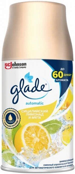 Glade / ГЛЭЙД Освежитель воздуха - сменный блок | Аромагия Вашего дома ...