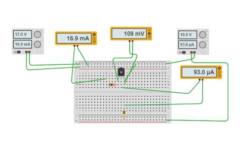 Circuit Design Common Emitter Circuit Ii Tinkercad