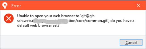 Github Unable To Open Your Web Browser To Git Do You Have A