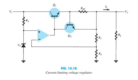 Solved Current Limiting Circuit One Form Of Short Circuit Or Chegg