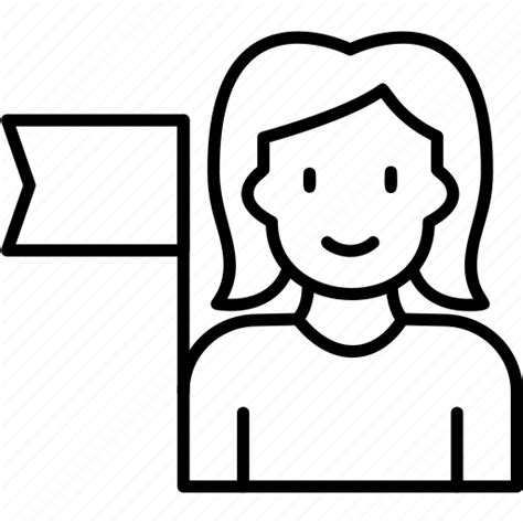 Feminism Face Female Feminine Feminist Girl Woman Icon Download