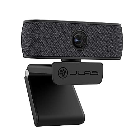 JLab Audio JBuds CAM USB Webcam Black Office Depot