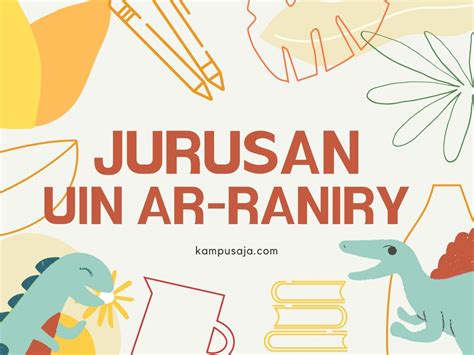 Jurusan Di UIN Ar Raniry Banda Aceh 2022 Kampusaja