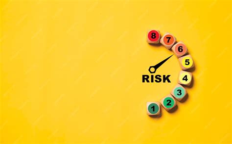 Risk Level Indicator Rating Print Screen Wooden Cube Block Since Low To