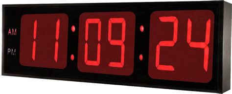 DBTech Huge Inch Large Oversized Digital LED Clock Red LED Inch Amazon Ca Home