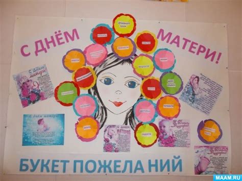 Стенгазета ко Дню матери «С Днем матери Самодельные открытки Детские поделки Поделки