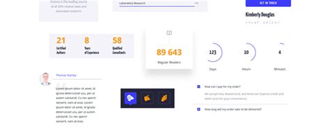 science multipurpose html5 website template