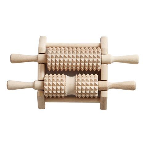 Double Wooden Massager Wooden Foot Roller Wooden Roller Etsy