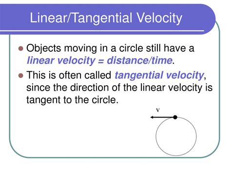 PPT Linear Angular Velocity PowerPoint Presentation Free Download ID 6084233