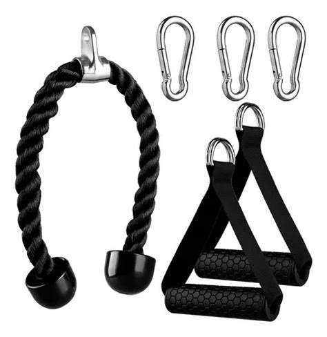 Kit De Corda Para Tríceps De 70 Cm Exercícios Para Casa E Ginástica
