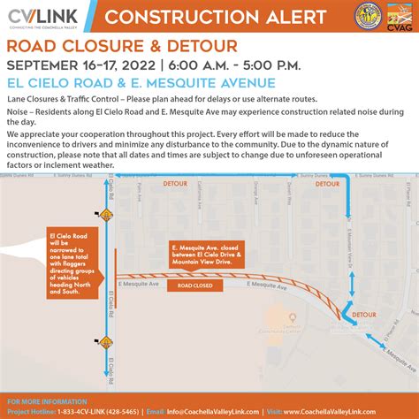 Construction Updates Cv Link Coachella Valley Alternative