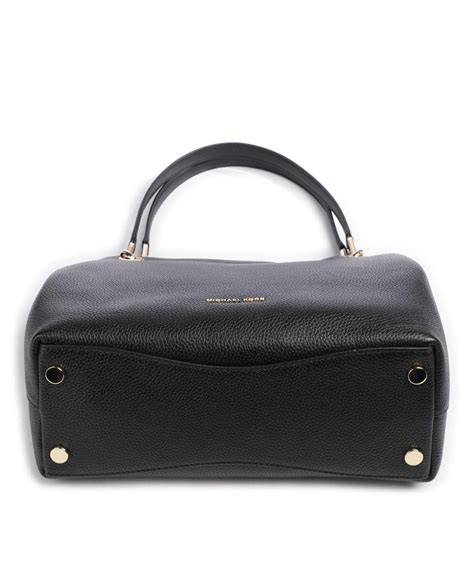 Michael Kors Kensington Hobo Bag Grained Cow Leather Black 30f3g8kt7l
