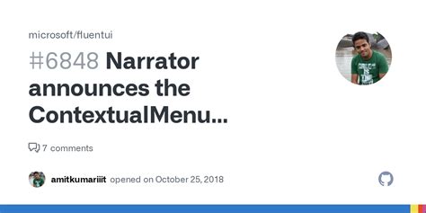 Narrator Announces The ContextualMenu Separator Issue 6848