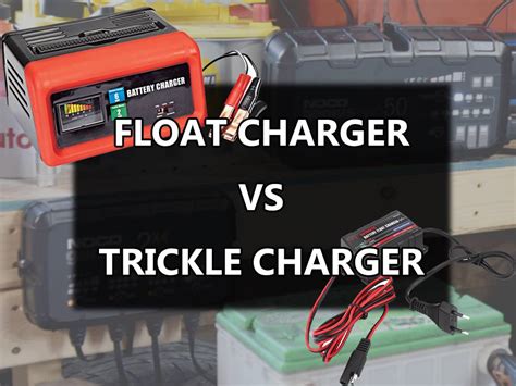 Difference Role Between Float Charger Vs Trickle Charger Off