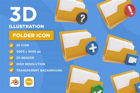Premium Folder 3d Illustration Pack From Files And Folders 3d Illustrations