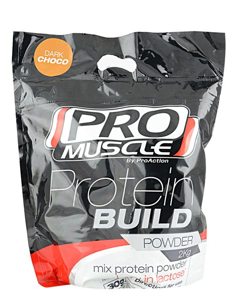 Pro Muscle Protein Build Powder By Proaction 2000 Grams