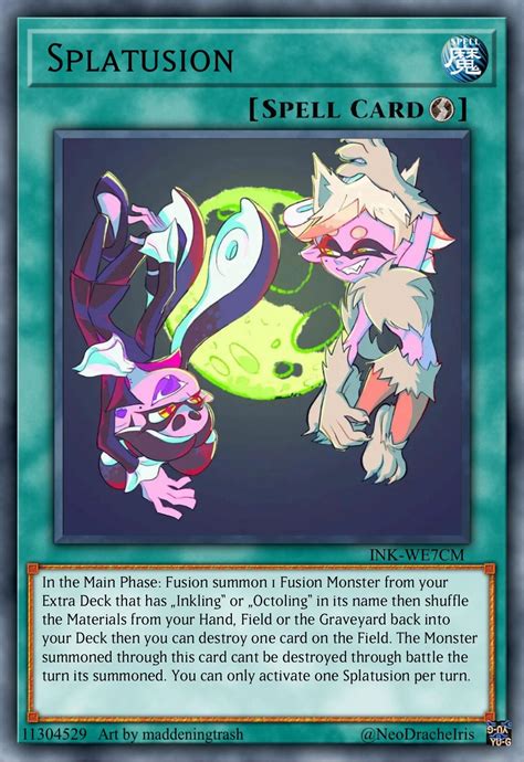 Splatoon X Yu Gi Oh Rcustomyugioh