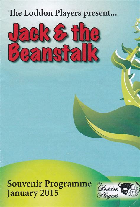Jack And The Beanstalk 2015 Loddon Players