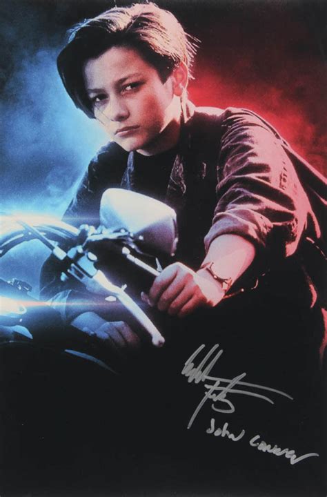 Edward Furlong Signed Terminator 2 Judgment Day 12x18 Photo