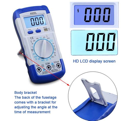 Lcd Digitale Multimeter A830l Ac Dc Voltage Diode Vicedeal