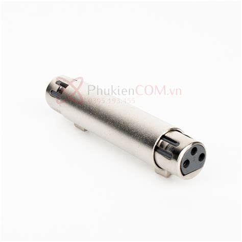 Đầu Nối Cannon Xlr Cái Cái Xlr Female To Female Phukiencom