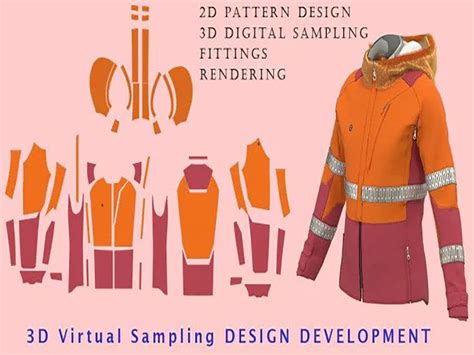3d Clothing Design 3d Garment Fitting And Sampling With Sewing Pattern