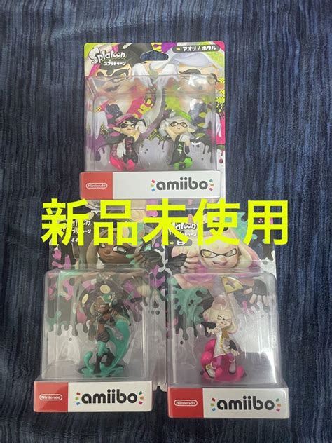 ヒメ・イイダ アオリ ホタル スプラトゥーン Amiiboアミーボ ゲームキャラクター