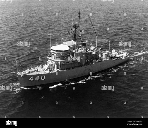 Port Bow View Of The Ocean Minesweeper Uss Exploit Mso 440 Underway