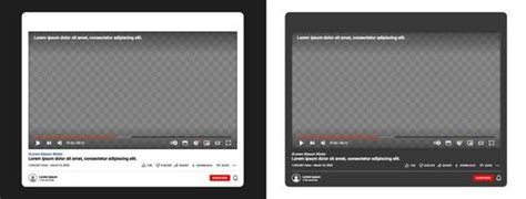 Youtube Banner Dark Vector Art Icons And Graphics For Free Download