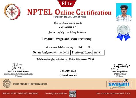 yasvanth p c on linkedin i am excited to share that i have successfully completed the product…