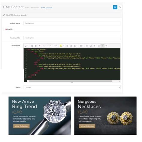 OpenCart Jewellery Shop Opencart Theme
