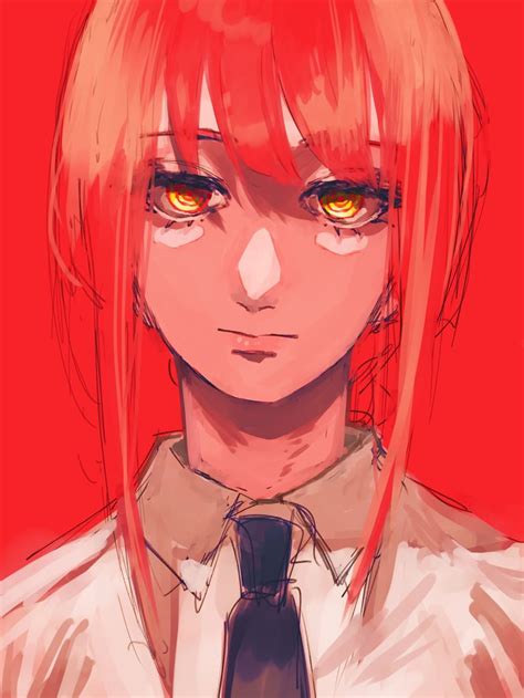Makima Chainsaw Man Drawn By Bonjindaaa Danbooru
