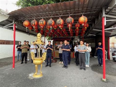 潮警添生力軍 分局長率參拜潮州警察廟 屏東時報電子報