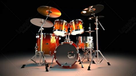 놀라운 3d로 표현된 현대 팝 록 드럼 키트 표현 배경 놀라 배경 팝 배경 이미지 Hd 표현 놀라 팝 배경 사진 무료 다운로드 Lovepik