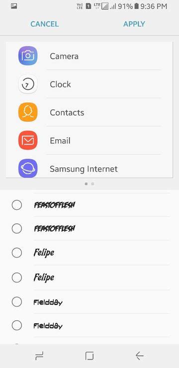 Install Fonts On Samsung Devices Nougat And Oreo Without Root