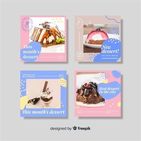 Volantes Publicitarios De Postres Sam James