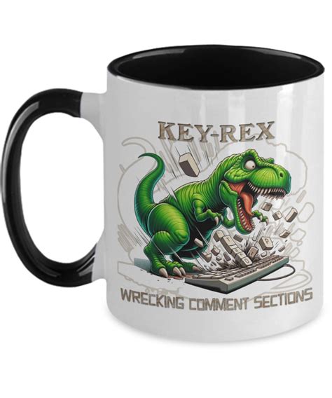 Key Rex T Rex Dinosaur Dinosaurs Say Prehistoric Life Keyboard Warrior