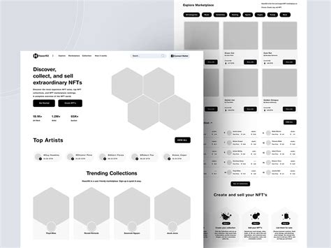 HaxorKit NFT Marketplace Website On Behance
