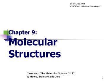 Molecular Geometry And Chemical Bonding Theory Presentation Free To View