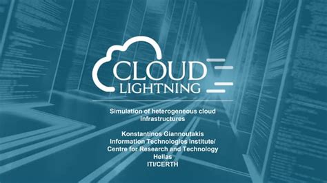 Simulation Of Heterogeneous Cloud Infrastructures Ppt