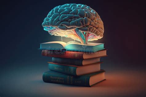 Education Knowledge Concept Illustration Ai Generative Stock