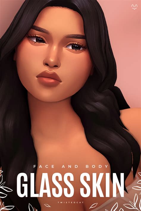 Glass Skin Twistedcat On Patreon In 2023 The Sims 4 Skin Sims