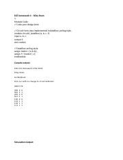 Ece Homework Dataflow Verilog Implementation Of Circuits Course Hero