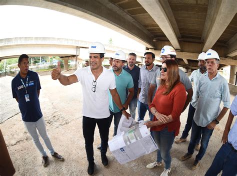 Prefeitura Vistoria Obras Nos Canteiros Centrais Do Brt E Avalia