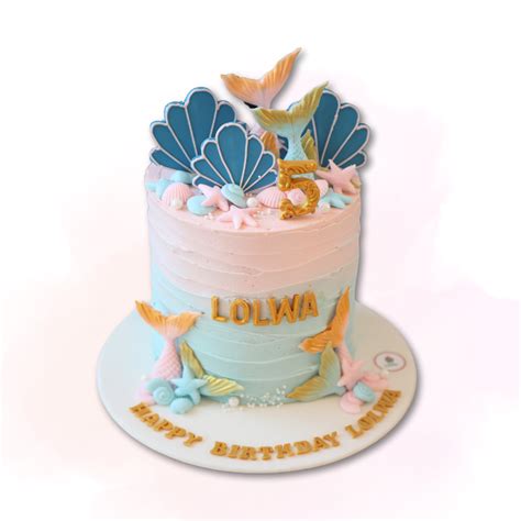 Mermaid Cake Ariel Mermaid Cake Mermaid Birthday Cake