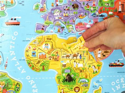Mapa De Continentes Para Niños Aprende Geografía Divirtiéndote