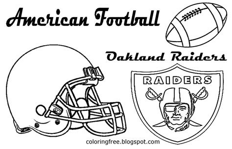 Oakland Raiders Logo Coloring Pages Sketch Coloring Page